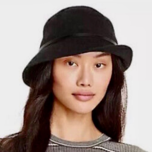 August Hats | Accessories | August Hat Company Melton Cloche In Black ...